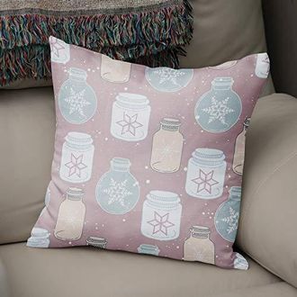 Bonamaison Le Jardin du Lin Kissen Zierkissenbezug Kissenbezug, Zufälliges Muster Dekoration, Für Zuhause Autos Büro Sofa Wohnzimmer Couch Schlafzimmer Dekor, 43