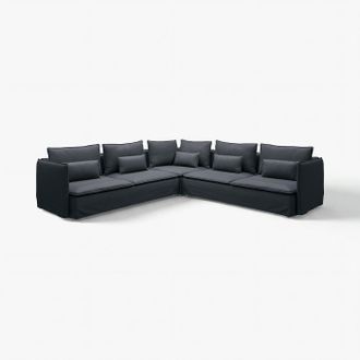 IKEA S&Ouml;DERHAMN Ecksofa 6-sitzig