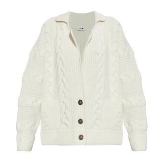 Versace Cardigans - - Knitwear - Damen - Wei&szlig; - M