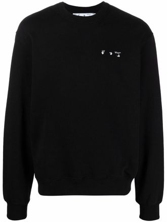 Off-white sweat Caravaggio à imprimé graphique - Noir