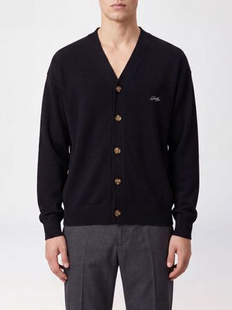 Dr&ocirc;le de Monsieur Dr&ocirc;le de Monsieur Cardigan en laine &agrave; col en V avec logo brod&eacute;