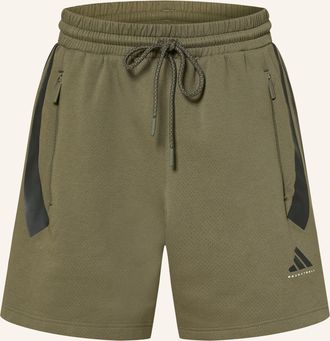 adidas Basketballshorts Basketball Spacer gruen