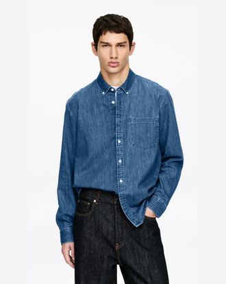 Arket Jeanshemd -Blau