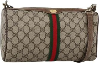 Gucci Sac bandouli&egrave;re vintage Pre-owned - Femme - Pre-owned - Beige - Taille: ONE Size