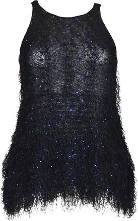 Giorgio Armani Femme, Tops, Bleu, Taille: 42 FR Top