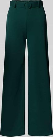 Zabaione Stoffhose mit Gürtel und Eingrifftaschen