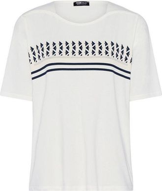 Frank Walder T-Shirt mit grafischem Muster