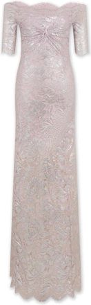 Paco Rabanne Femme, Robes, Rose, Taille: 34 FR Long Lace Dress