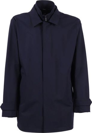 Fay Homme, Manteaux, Bleu, Taille: XL Travel Morning Stretch