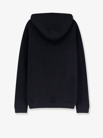 Maison Margiela Mens Hooded Sweatshirt Black Cotton Sweatshirts Sweater