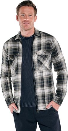 Engbers Herren Herren Langarm-Hemd Gemustert, Saphirblau, 39639, Saphirblau in Gr&ouml;&szlig;e XXL