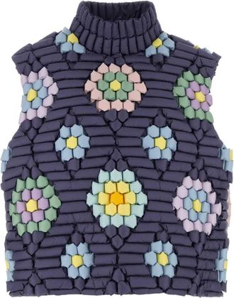 RAXXY Femme, Vestes, Violet, Taille: 40 FR Nylon Oversize Vest