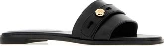 Tory Burch Romy Flat - Black
