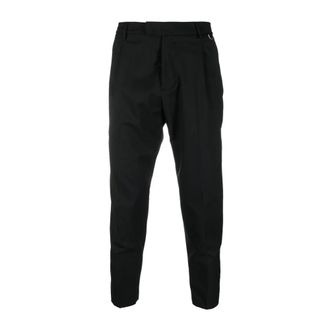 low brand Gerade geschnittene Cropped Hose - - Trousers - Herren - Schwarzk - W31