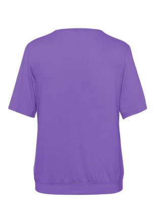 Frank Walder T-Shirt im Materialmix