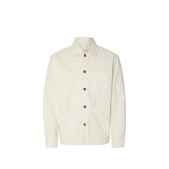 Selected Surchemise col classique en coton m&eacute;lang&eacute;