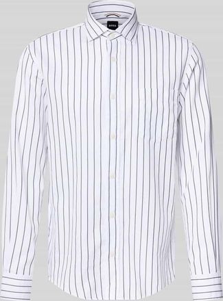 HUGO BOSS Regular Fit Freizeithemd aus Baumwoll-Lyocell-Mix Modell H-ROB-SP-P-263