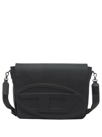 Diesel 1DR Kuriertasche mit Klappe - Schwarz