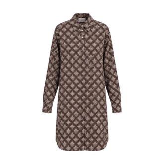 Marella Emmgiunto Hemdkleid - - Dresses - Damen - Braun - L