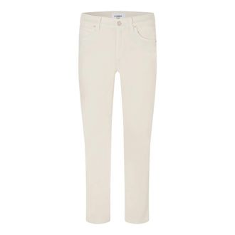Cambio Cropped Seam Hose - - Jeans - Damen - Wei&szlig; - XS