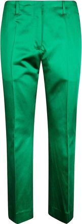 Dries Van Noten Pantalons D&eacute;contract&eacute;s - Vert