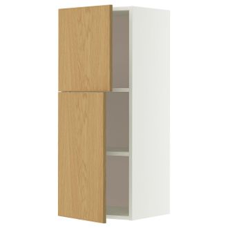 IKEA METOD Wandschrank mit B&ouml;den und 2 T&uuml;ren