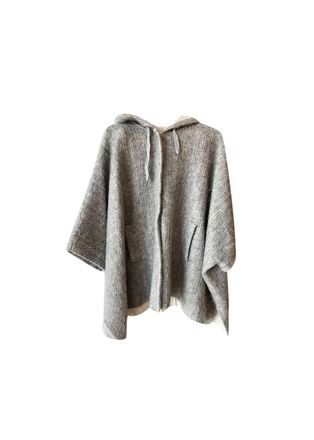 Brunello Cucinelli Grey Mohair & Cashmere Cardigan Size M
