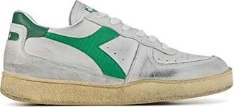 Diadora MI BASKET LOW USED - White/verdant green