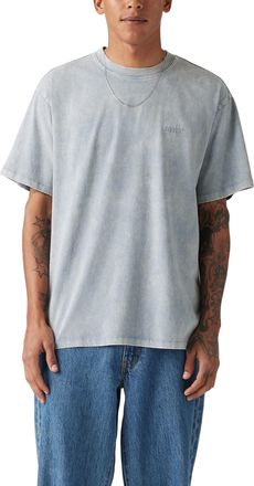 Levi's Herren Red Tab Vintage T-Shirt Stones Throw Mineral Wash Infinity Jersey Blue XXL