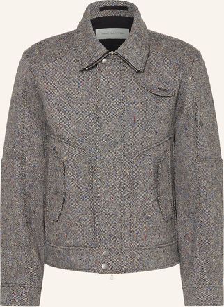 Dries Van Noten Dries Van Noten Tweed-Blouson schwarz