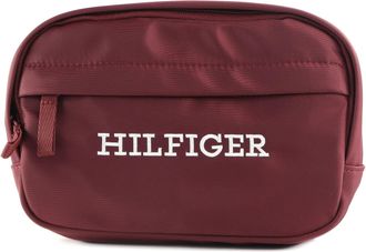 Tommy Hilfiger G&uuml;rteltasche Hilfiger Flag Bumbag Rouge weinrot