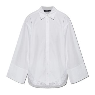 Rotate Oversized Hemd - - Blouses & Shirts - Damen - Wei&szlig; - XS