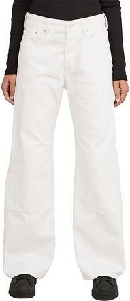 G-Star G-Star Damen Bowey 3D Carpenter Loose Jeans, Weiß (Faded Chalkstone gd D24354-D491-H124), 27W / 30L