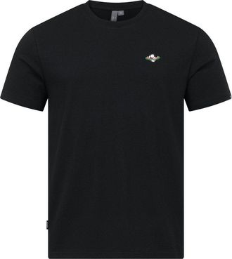 Ragwear T-Shirt Samms D Gots YOUMODO Kurz&auml;rmliges Shirt mit Fu&szlig;ball-Stickerei