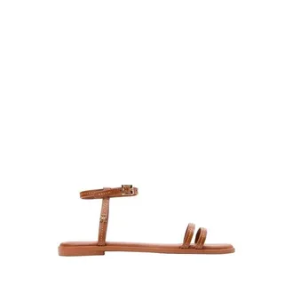 Tommy Hilfiger Sandales plates en cuir