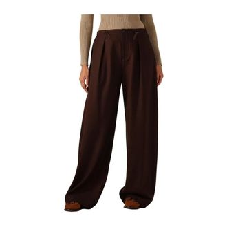 Suncoo Braune Pantalon f&uuml;r Stilvolle Jahreszeiten - - Trousers - Damen - Braun - XS