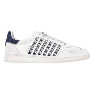Dsquared2 Casual Sneakers f&uuml;r den Alltag - - Shoes - Herren - Wei&szlig; - 43 EU