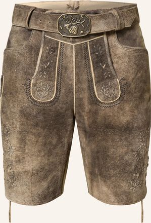 Spieth & Wensky Trachten-Lederhose braun