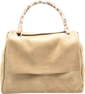 Orciani Femme, Sacs, Blanc, Taille: ONE Size Sveva Handbag