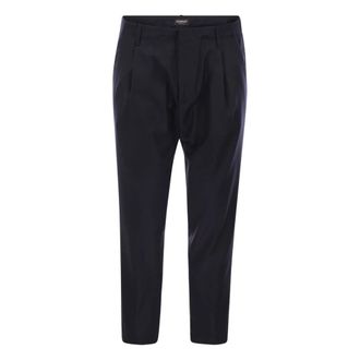 Dondup Homme, Pantalons, Bleu, Taille: W33 Ben Carrot Chino Pants