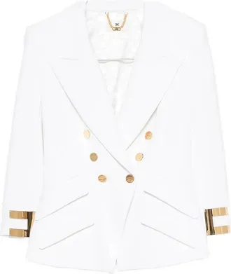Elisabetta Franchi Blazer - Cr&egrave;me