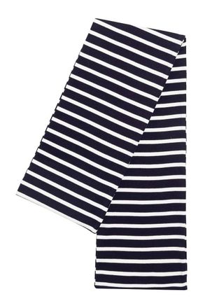 Armor Lux Unisex Schal, 13, GR. 2 (Herstellergröße: 2), Blau (600 Navire/Blanc)