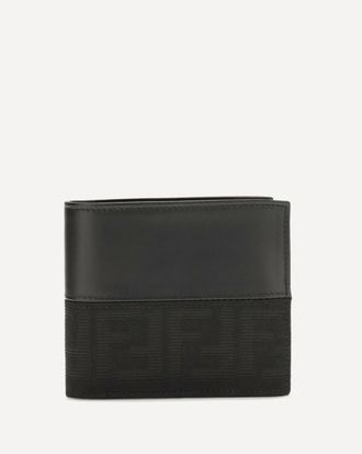 Fendi FF jacquard bifold Wallet Male UNI