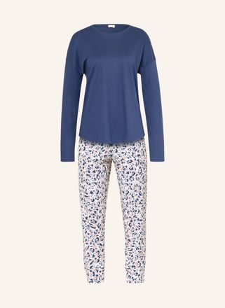 Mey Mey Schlafanzug Serie Soft Leo blau