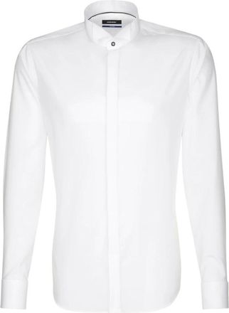 Seidensticker B&uuml;gelfreies Popeline Business Hemd - - Shirts - Herren - Wei&szlig; - 3XL