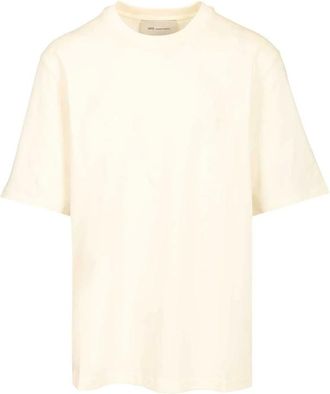 Ami Homme, Tops, Blanc, Taille: XL T-shirt ADC Emross&eacute;