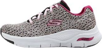Skechers Arch Fit Sprinting Spots Chaussures pour Femme, &Eacute;tat Naturel, 38 EU