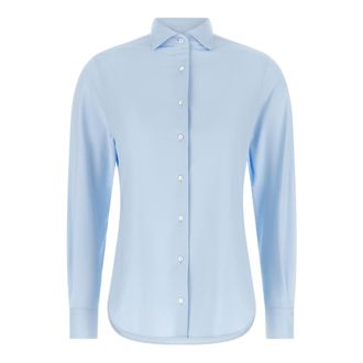 Xacus Damen, Blusen & Hemden, Blau, SGr&ouml;&szlig;e