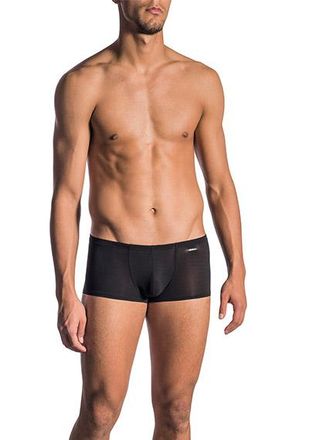 Olaf Benz Herren Trunk schwarz Mikrofaser unifarben
