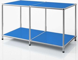 Floordirekt Metallregal Concept Epure MK-016 Sideboard & Ablageregal mit offenen Flächen Blau